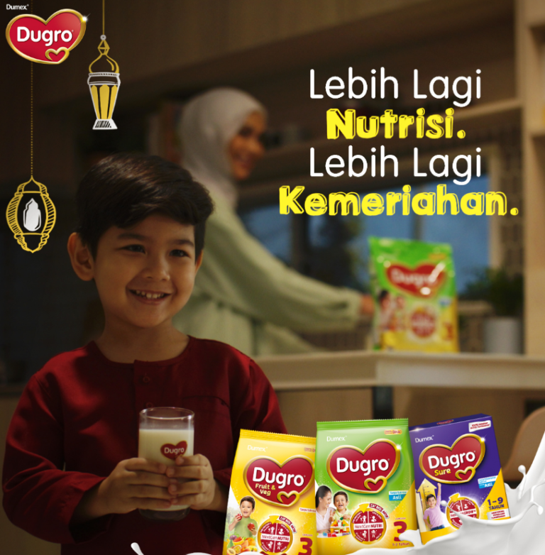 Cara Sukatan Susu Formula Dugro Langkah 3