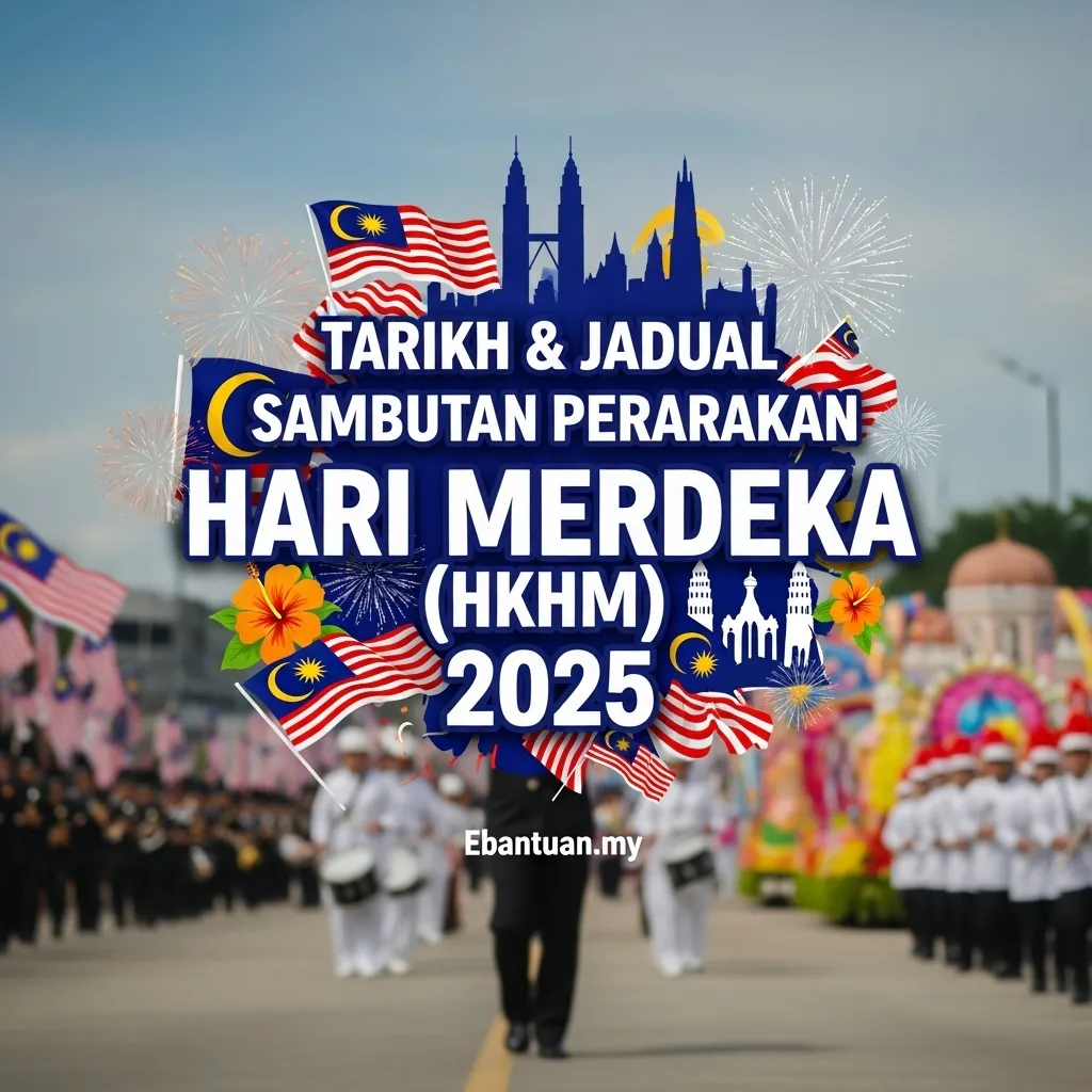 Tarikh & Jadual Sambutan Perarakan Hari Merdeka (HKHM) 2025