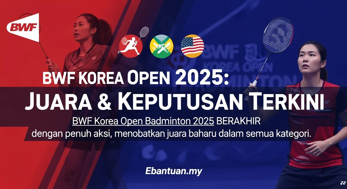 BWF Korea Open Badminton 2025: Juara & Keputusan Terkini
