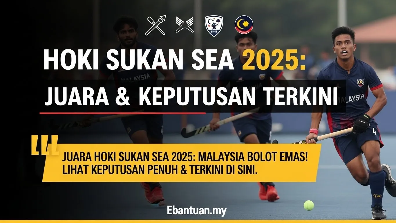 Hoki Sukan SEA 2025: Juara & Keputusan Terkini