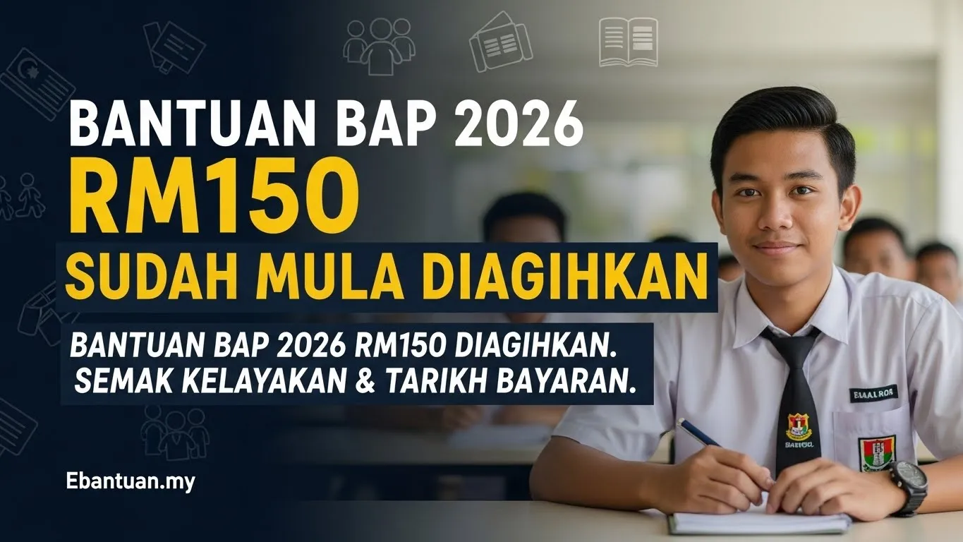 [TERKINI] Bantuan BAP 2026 RM150 Sudah Mula Diagihkan