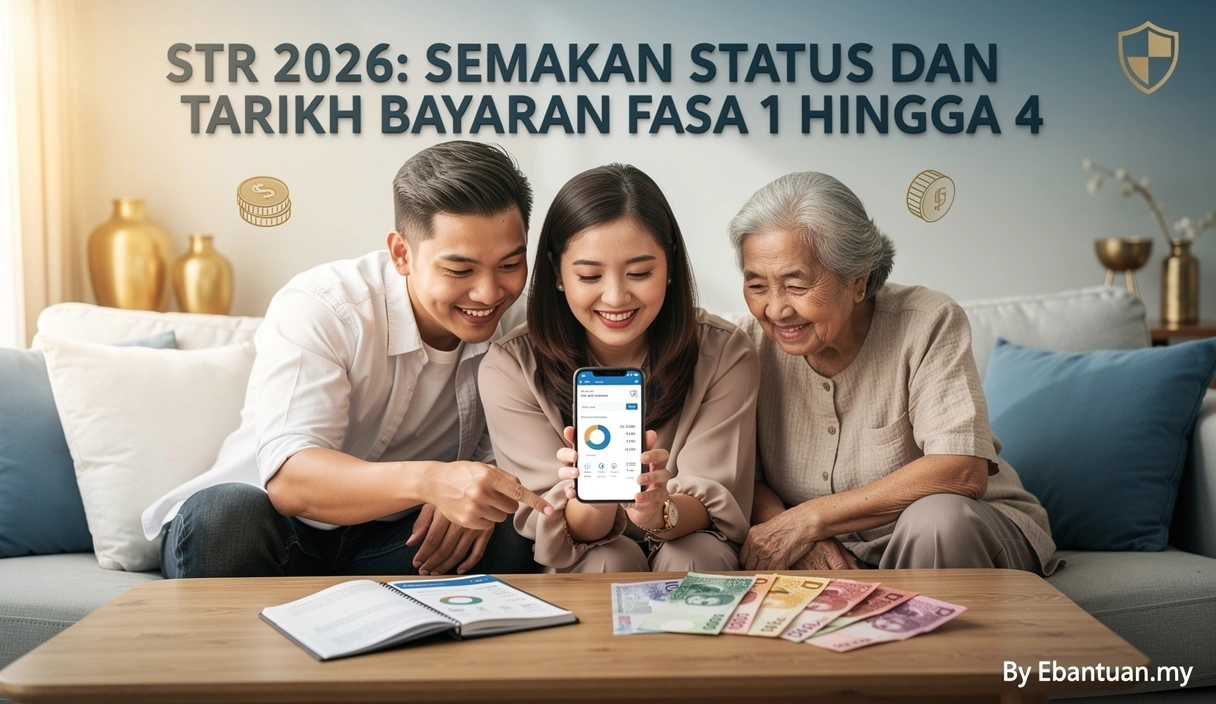 STR 2026: Semakan Status dan Tarikh Bayaran Fasa 1 Hingga 4