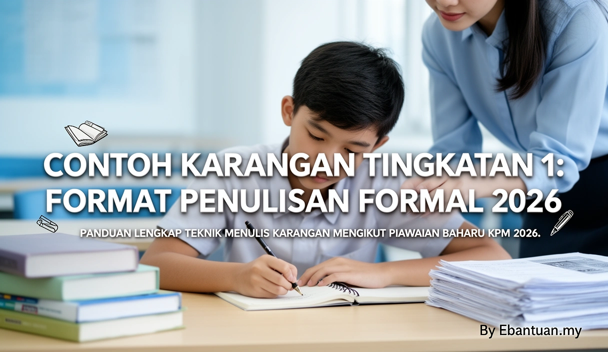 Contoh Karangan Tingkatan 1: Format Penulisan Formal 2026