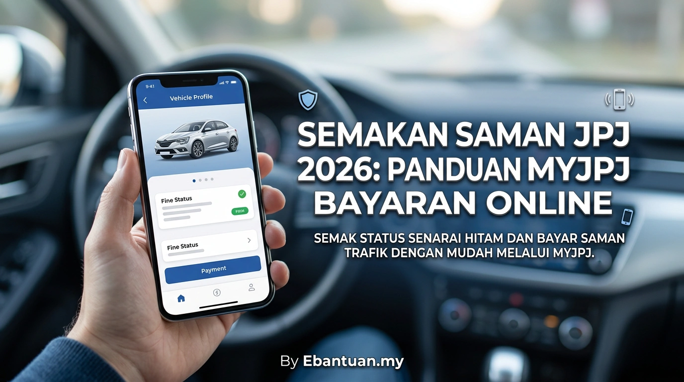 Semakan Saman JPJ 2026: Panduan MyJPJ Bayaran Online