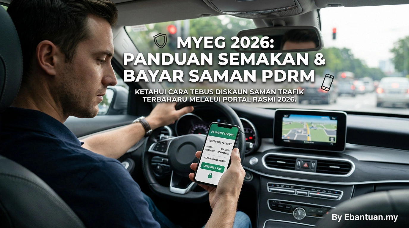 MyEG 2026: Panduan Semakan & Bayar Saman PDRM