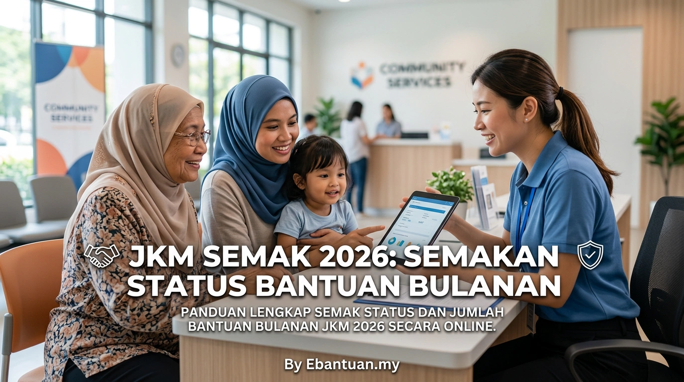 JKM Semak 2026: Semakan Status Bantuan Bulanan